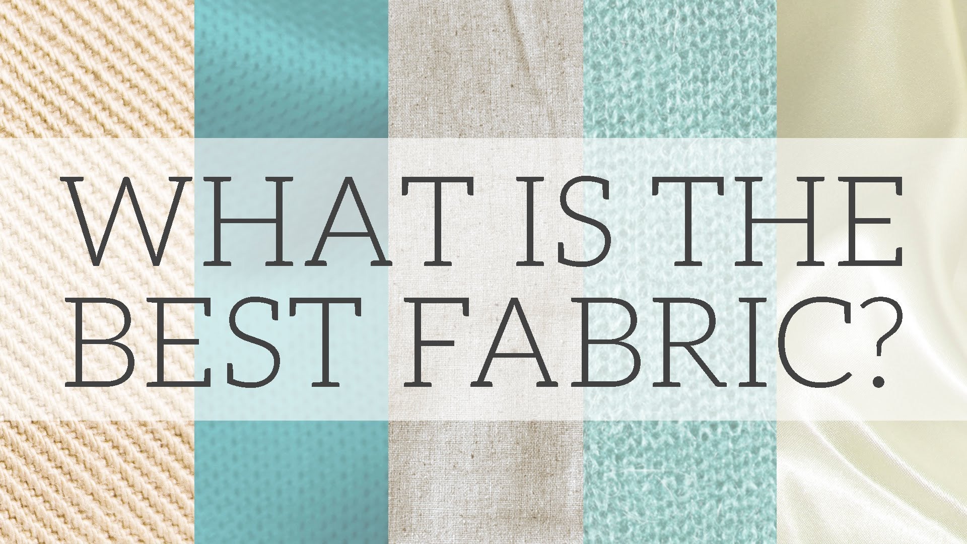 Understanding the Commonest Types of Fabrics – BOMKI